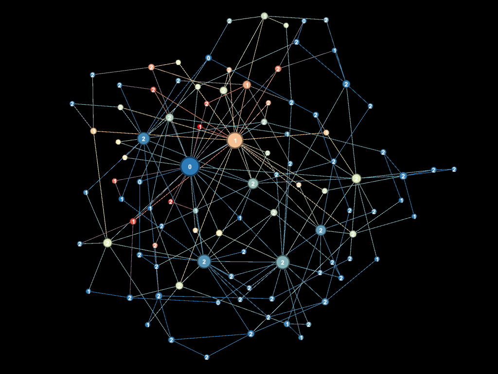 Randomly Growing Network