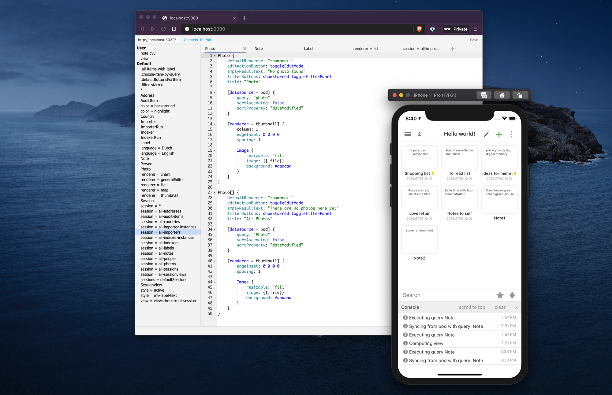 CVU Developer tools